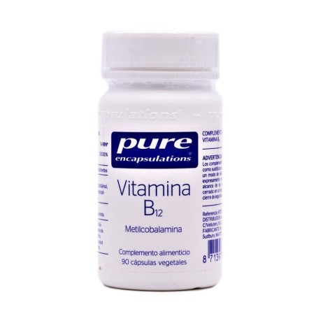 Pure encapsulations vitamina b12 90 capsulas